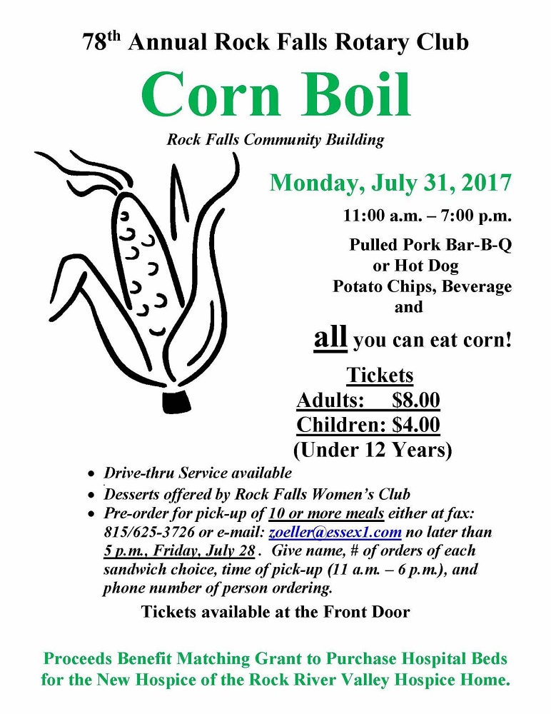 July 31 Rotary Corn Boil - thecity1