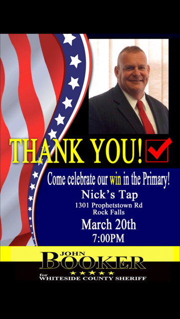 Candidate Booker Invites Public to Celebrate His "Win" - thecity1