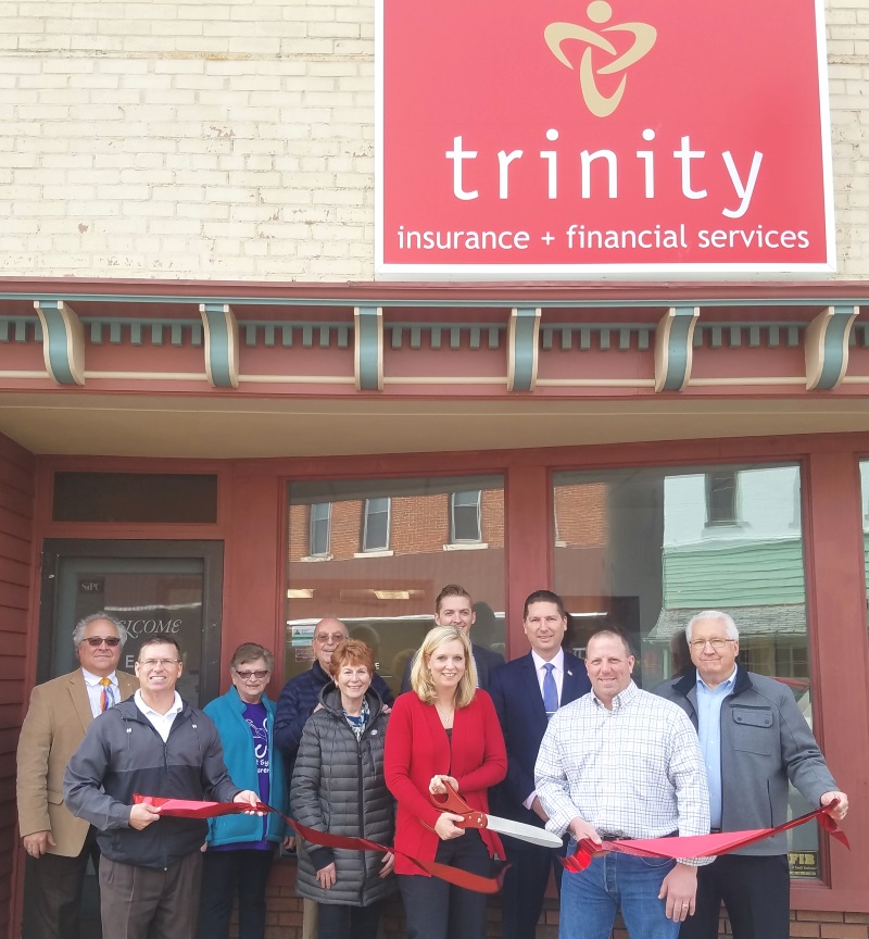 Ribbon Cutting at Trinity Insurance + Financial Services - thecity1