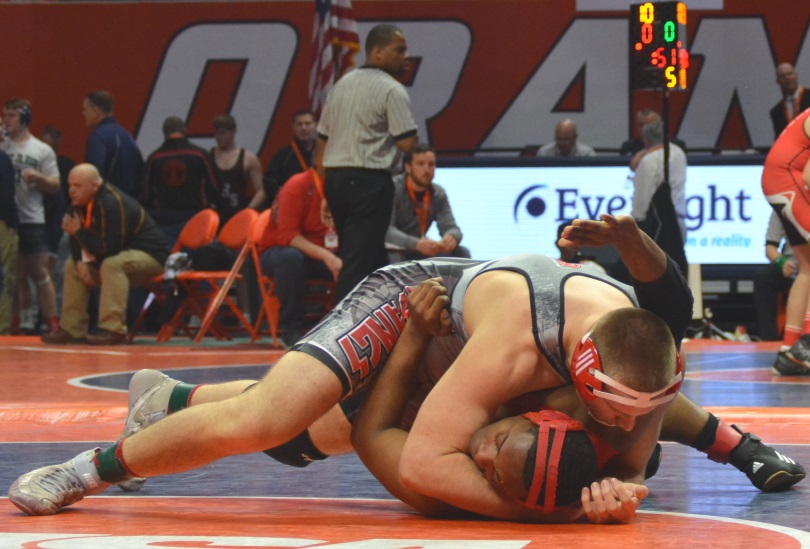 Colton Linke and Riley Wilkens Wrestle in State Finals - thecity1