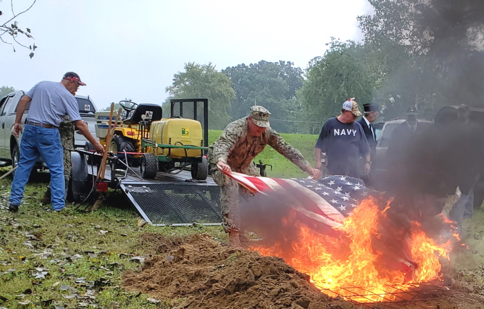 Burning Was a Dramatic Finish for Flags - thecity1