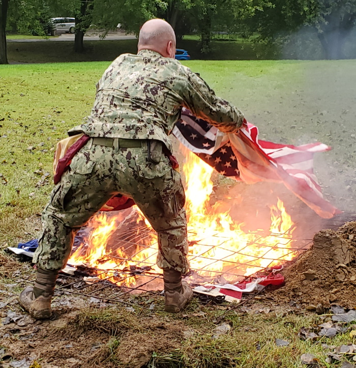 Burning Was a Dramatic Finish for Flags - thecity1