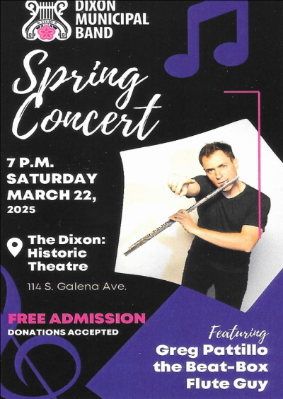March 22 Dixon Flute Concert and Workshop - thecity1