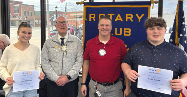 Rotary February 2025 Students of the Month - thecity1