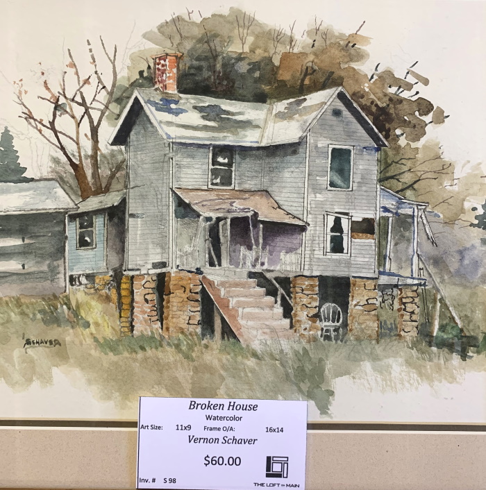 Discover Vern Schaver's Watercolors at The Loft on Main - thecity1